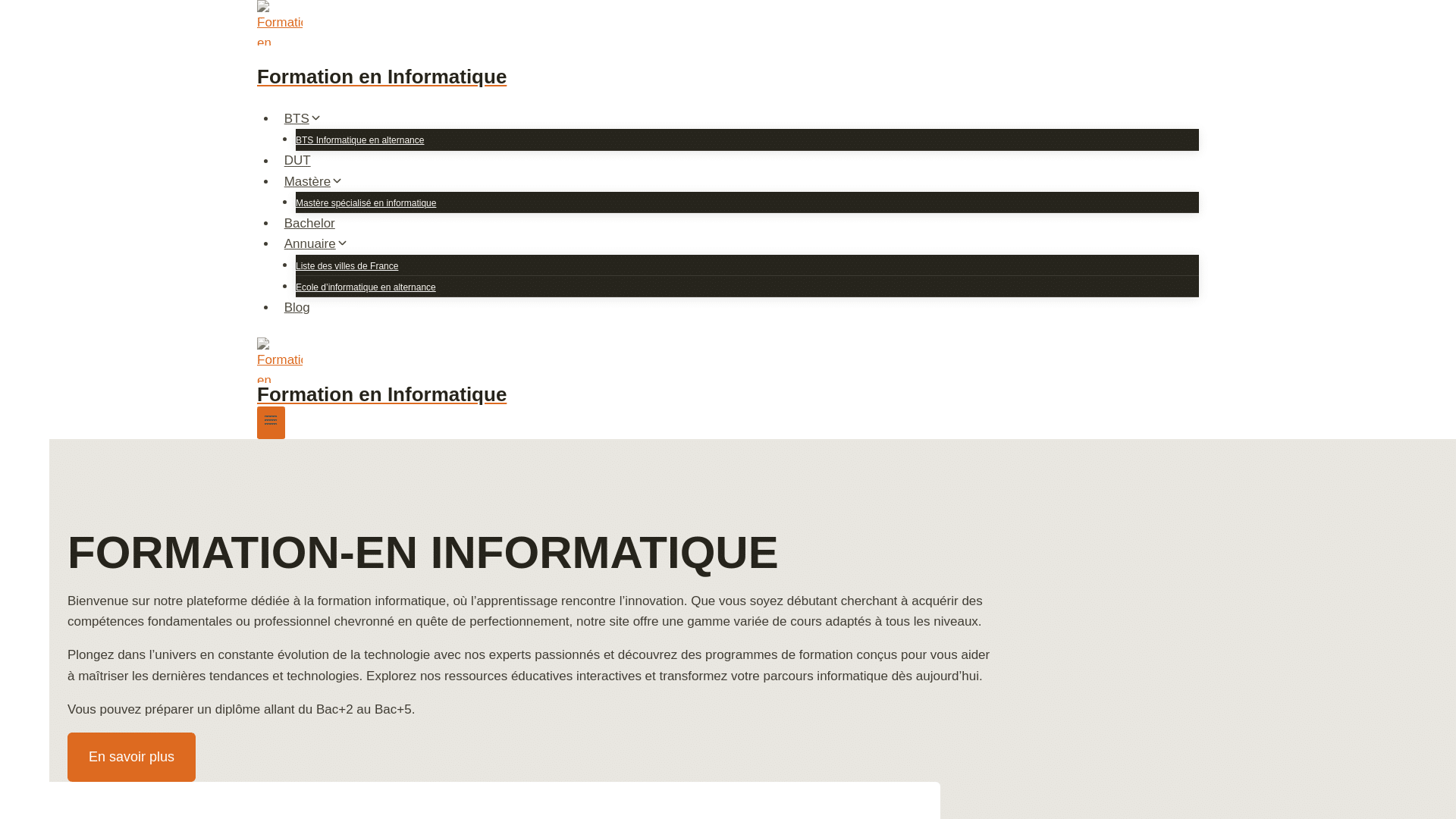 formation-en-informatique.fr - Univ UPGO